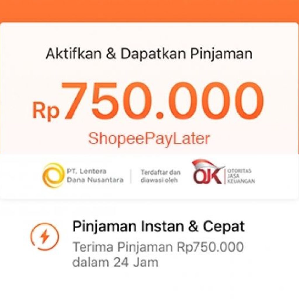 Cara Mengaktifkan Shopee Pay Later hingga 15 Juta Rupiah | Cara ...