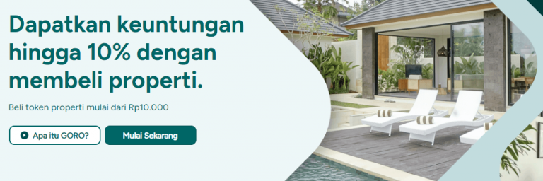 Modal Investasi Properti di GORO Mulai dari 10 Ribu Saja, Siapapun Bisa ...